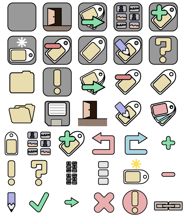 Vector Icon Set 1 | Download Free Vector Art | Free-Vectors