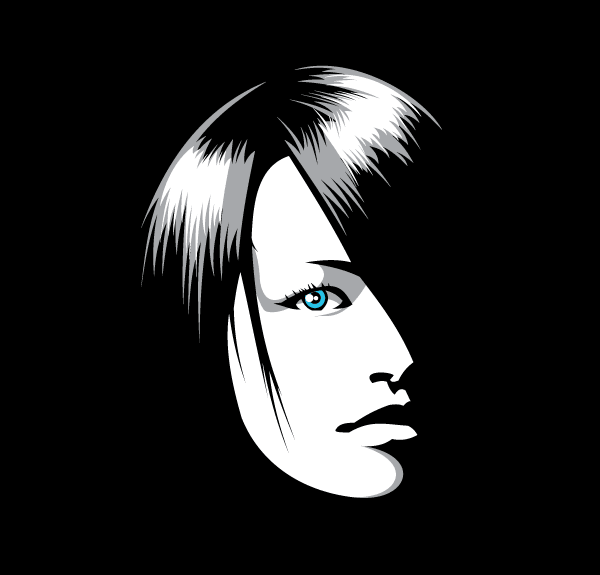 Beautiful Girl Face Graphics | Download Free Vector Art | Free-Vectors