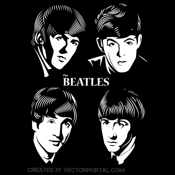 Beatles Vector Image | Download Free Vector Art | Free-Vectors