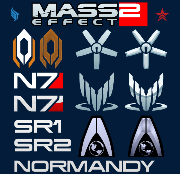 Vector Mass Effect Logo | Download Free Vector Art | Free-Vectors