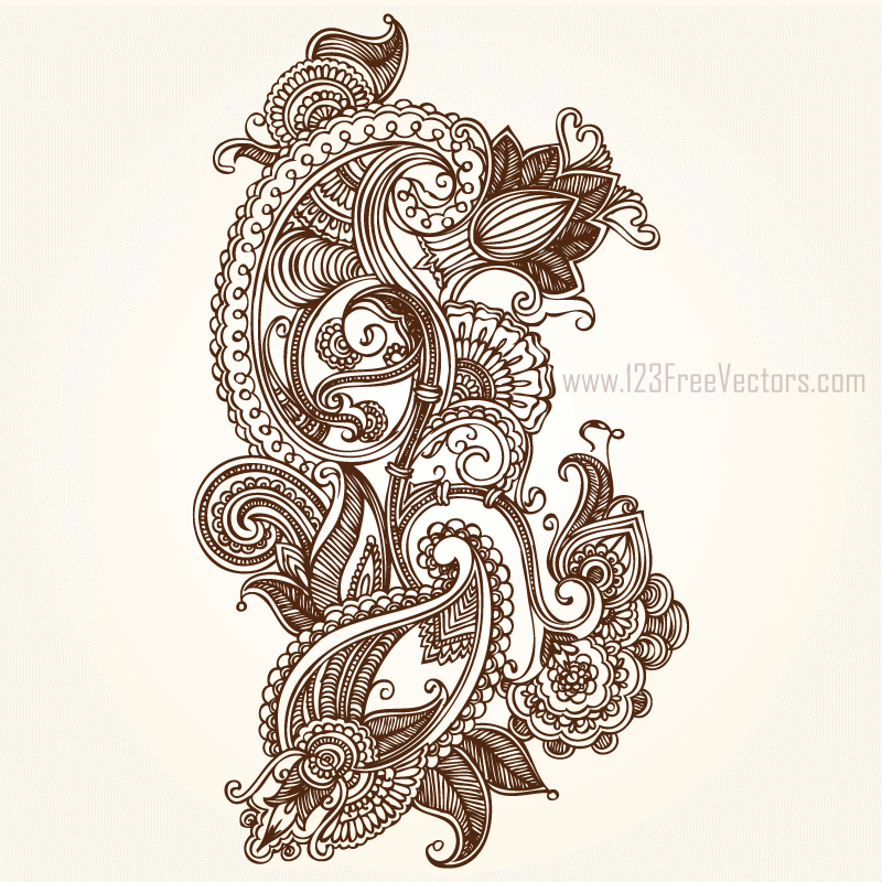 Paisley Designs Free | Download Free Vector Art | Free-Vectors