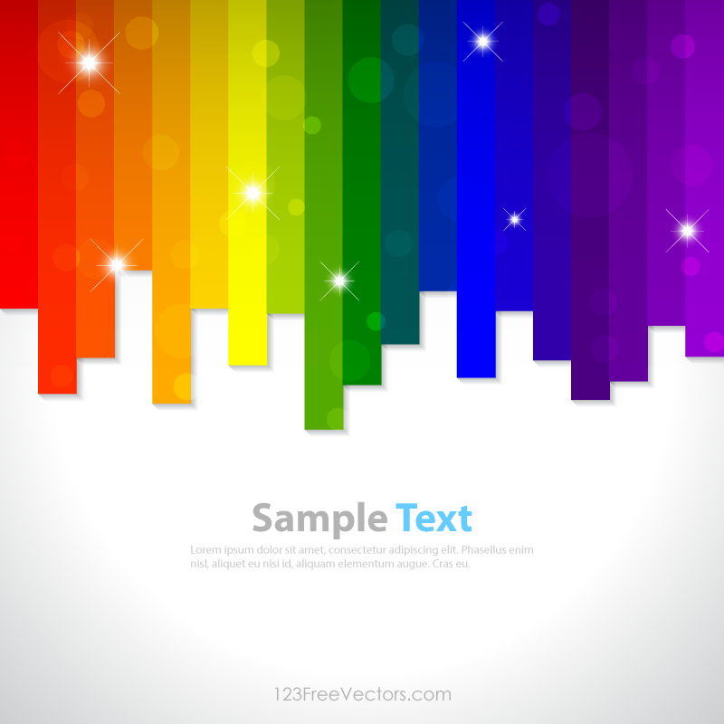 Rainbow Background Clip Art | Download Free Vector Art | Free-Vectors