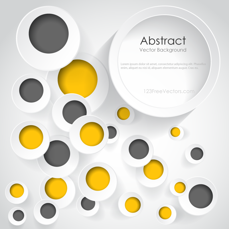 Colorful Geometric Circle Modern Design Template Eps | Download Free ...