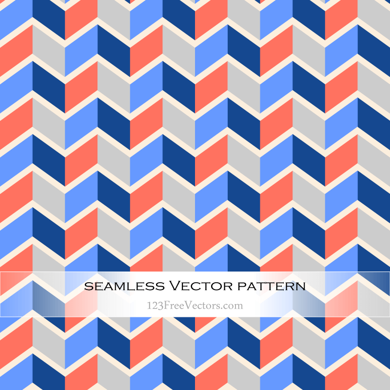 Colorful Zigzag Pattern Background Vector | Download Free Vector Art ...